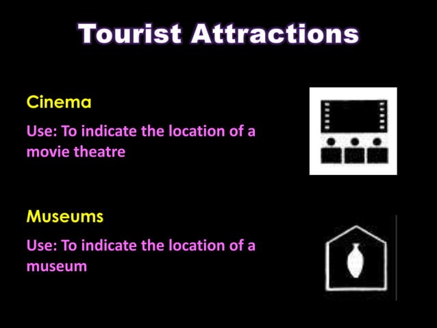 Tourism Signs and Symbols | PPTX
