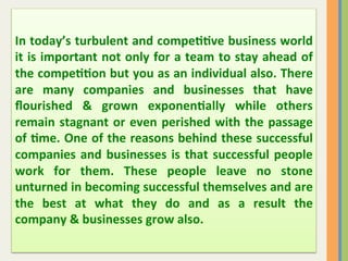 10 Traits of Successful People | PDF