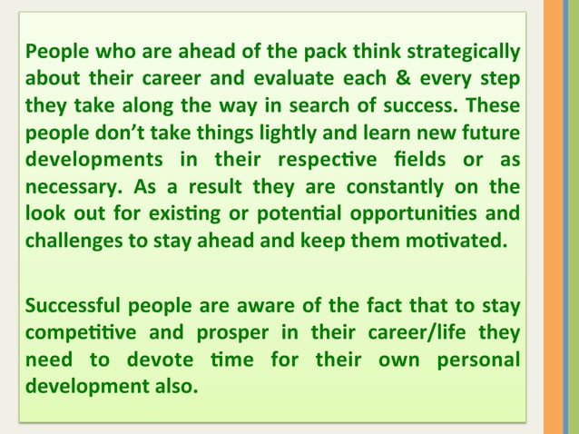 10 Traits of Successful People | PPT