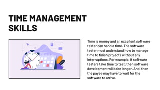 What skills can software testers provide the best testing services? | PPT