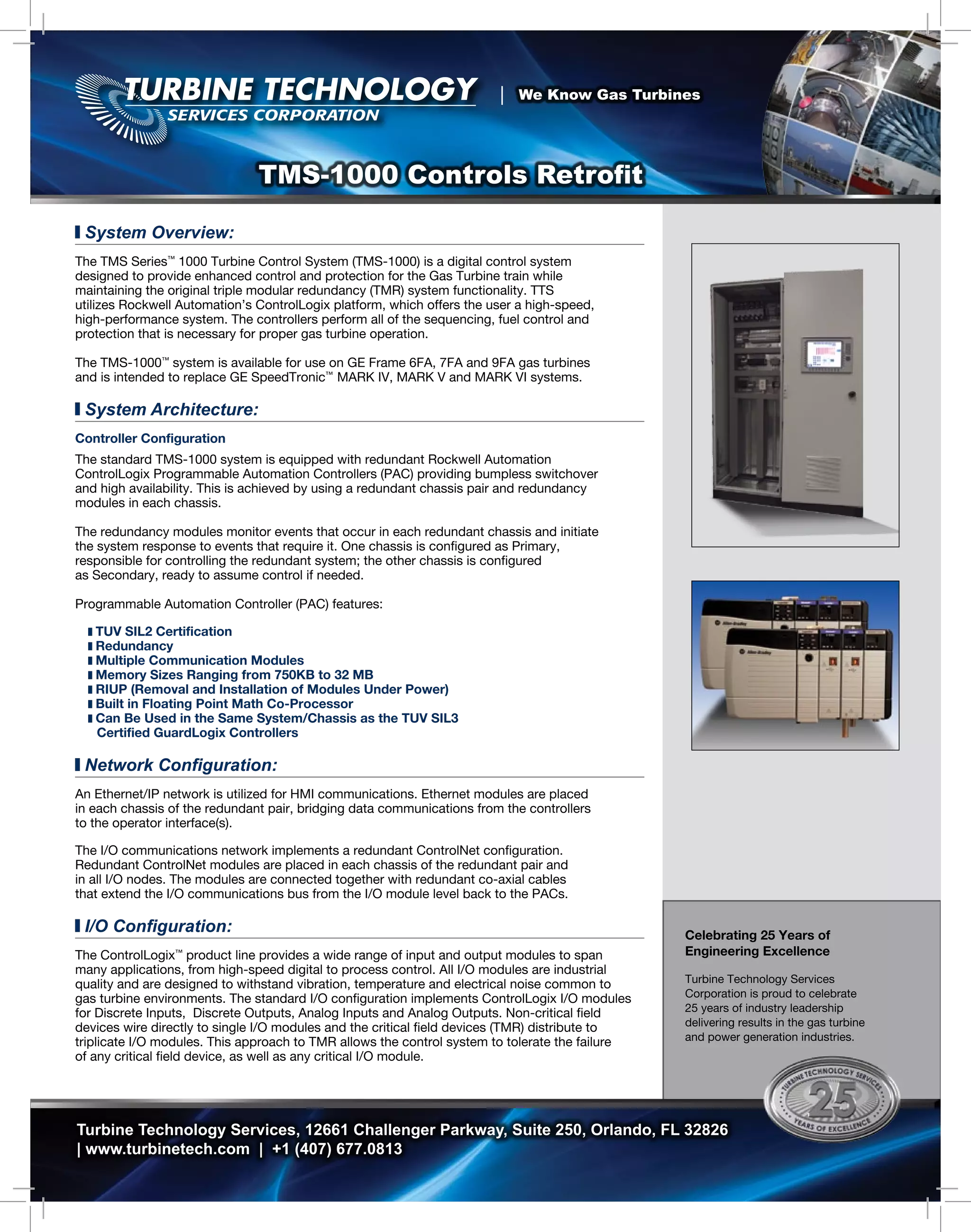 TMS-1000™ Controls Retrofit | PDF