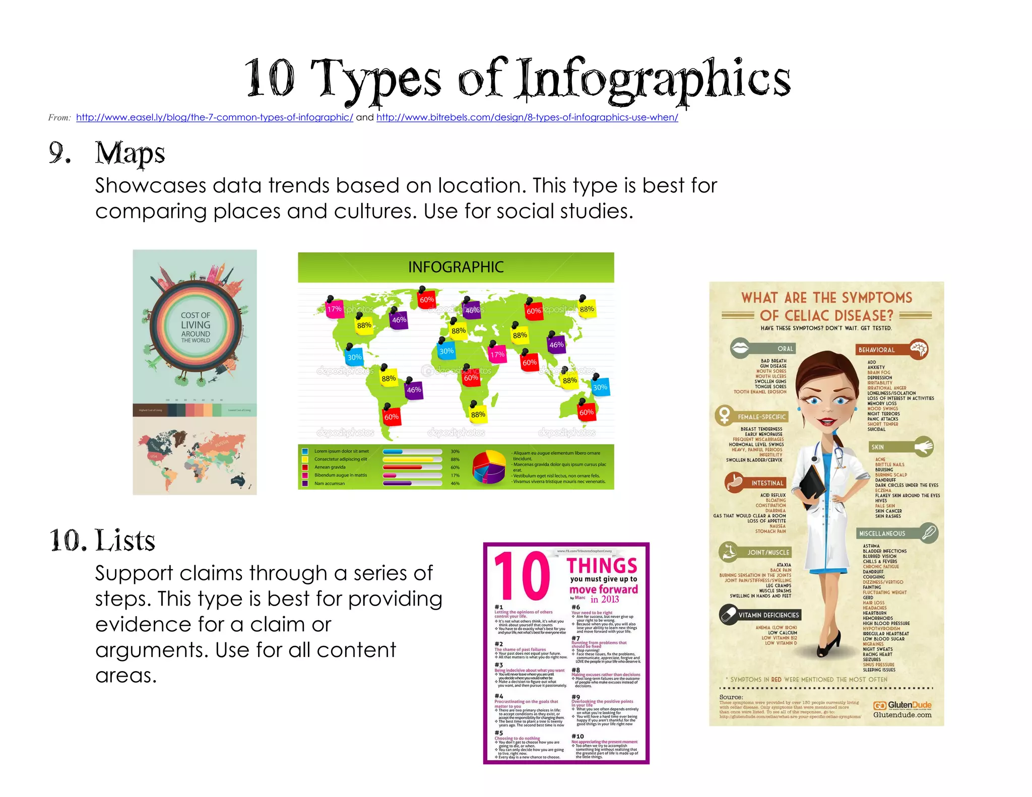 10 types infographics | PDF
