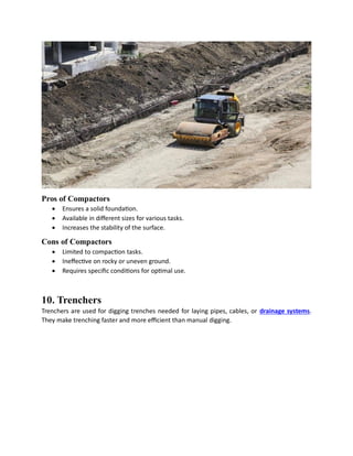 10 Types of Heavy Equipment Used in Construction.pdf