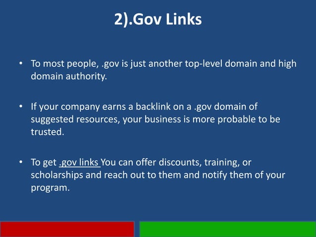 10 types of link building | PPTX