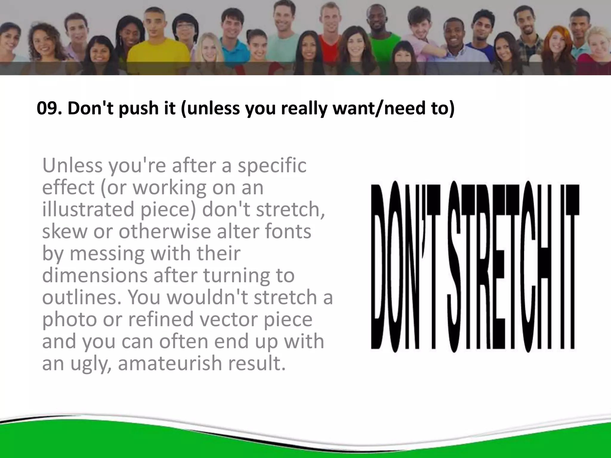 10 typography tricks every designer should know | PPT