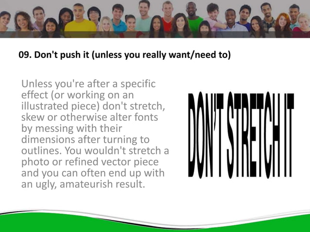 10 typography tricks every designer should know | PPT