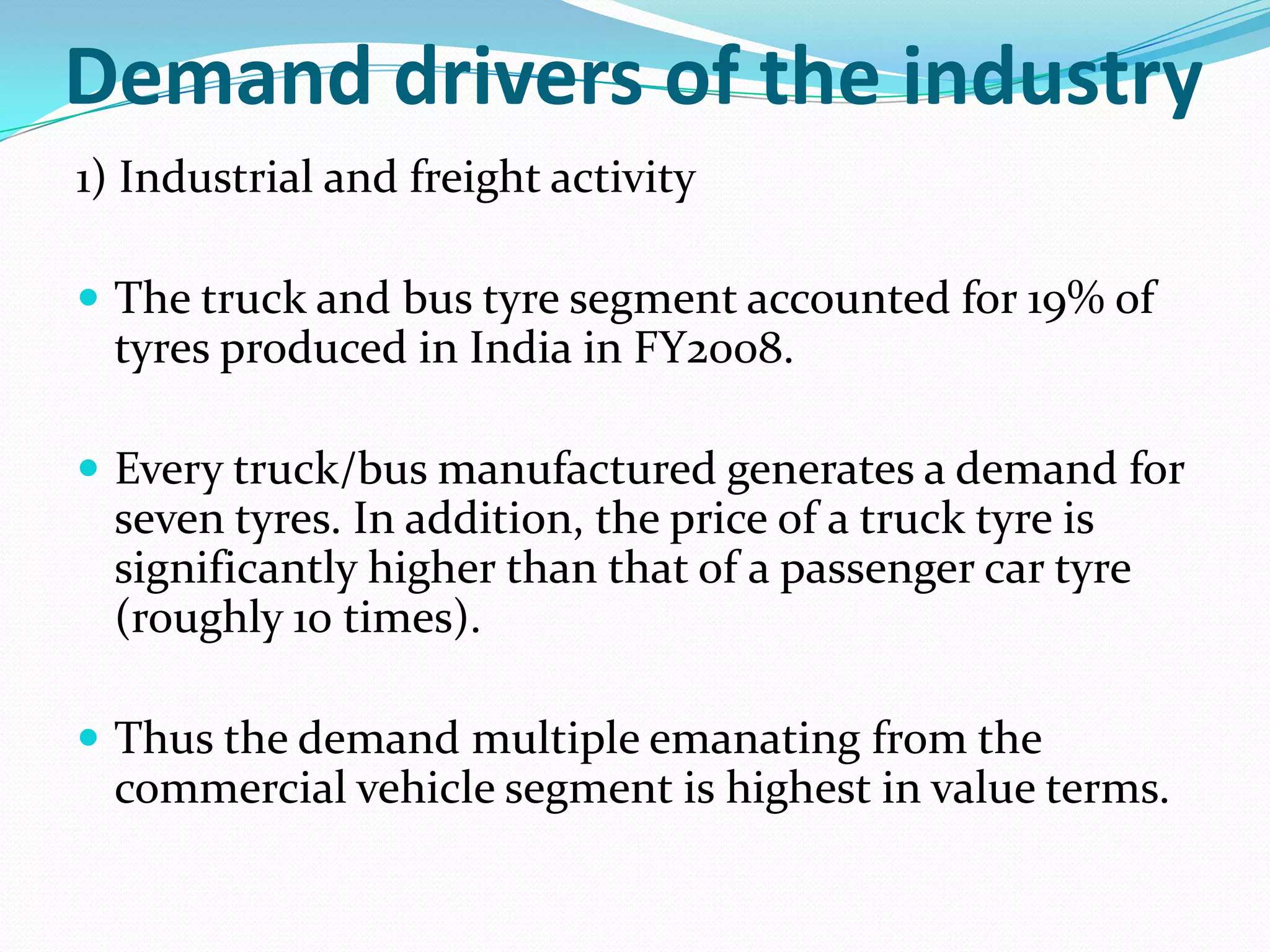 Tyre Industry Analysis | PPTX