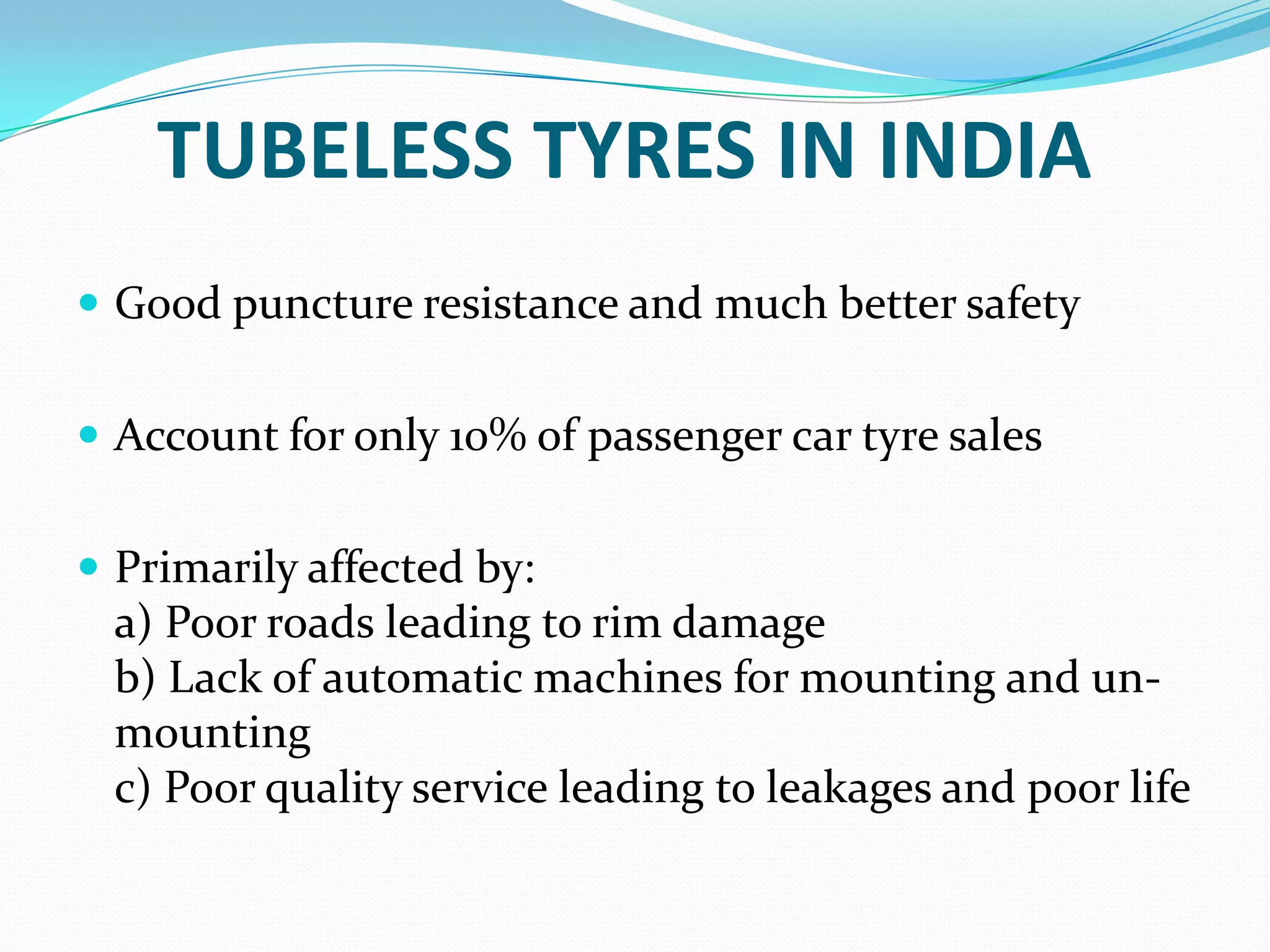 Tyre Industry Analysis | PPTX