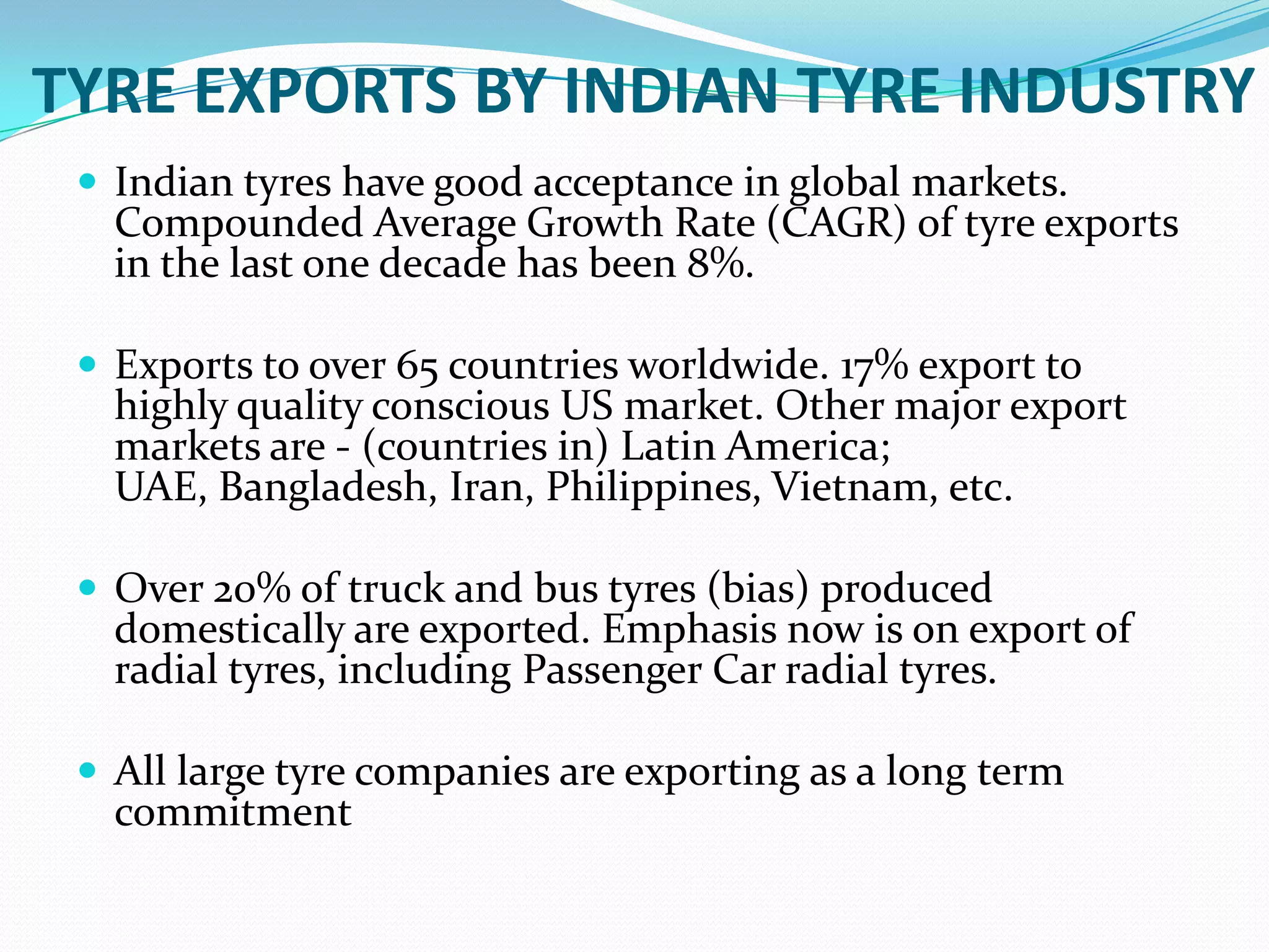 Tyre Industry Analysis | PPTX