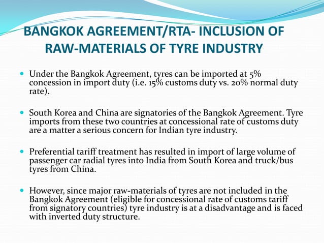 Tyre Industry Analysis | PPTX
