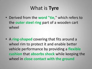 TYRE RECYCLING AND ITS BENEFITS | PPTX
