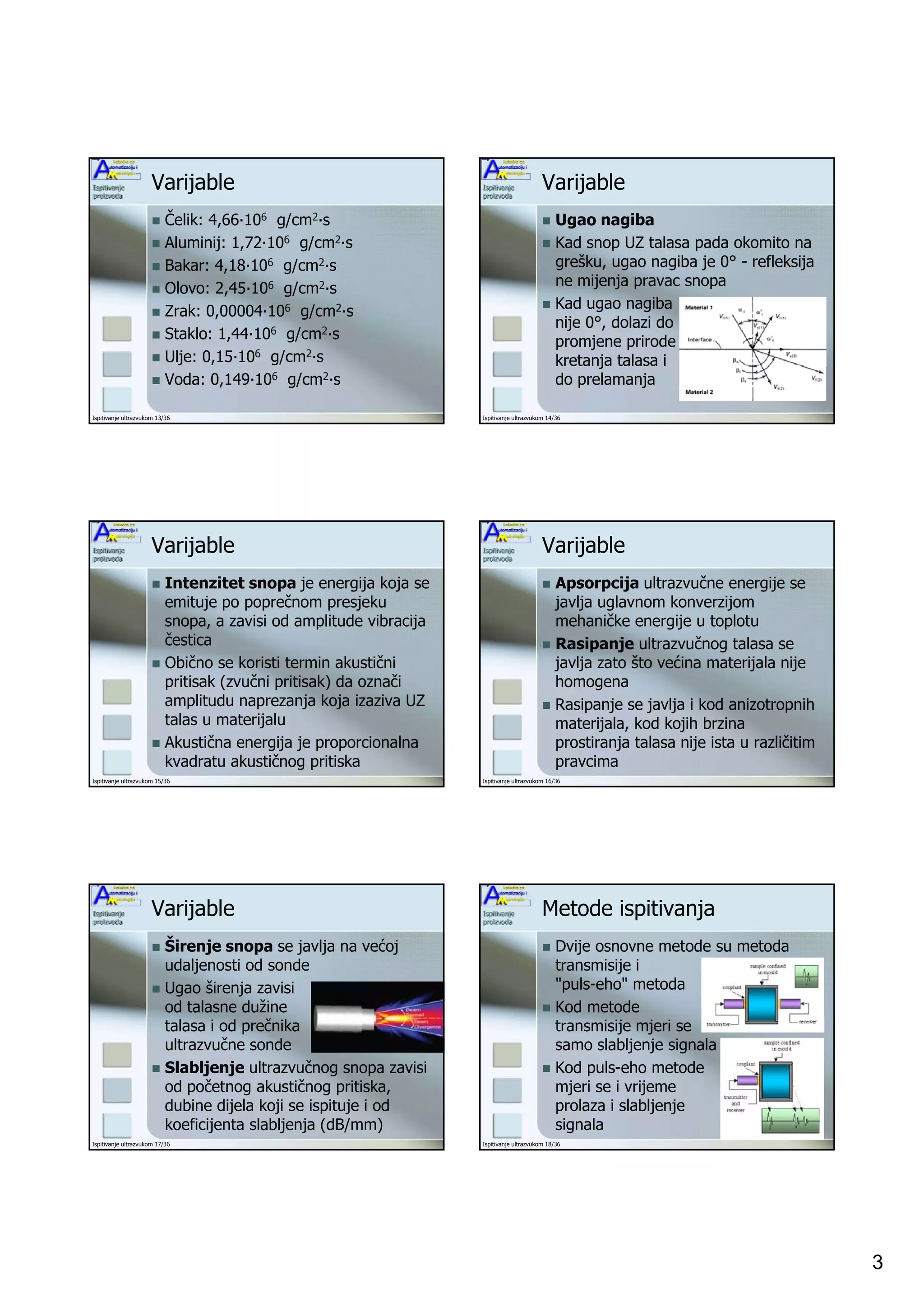 10 ultrazvucno ispitivanje | PDF