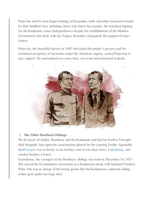 10 unsung heroes of philippine history | DOCX