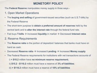 Macroeconomic analysis of USA | PPTX