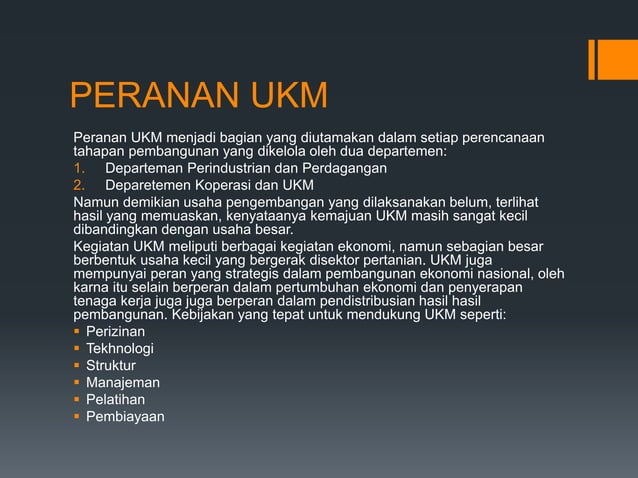 10 usaha kecil menengah (ukm) | PPTX