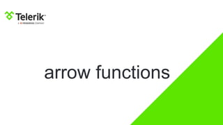 10 Useful New Features of ECMA Script 6 | PPT