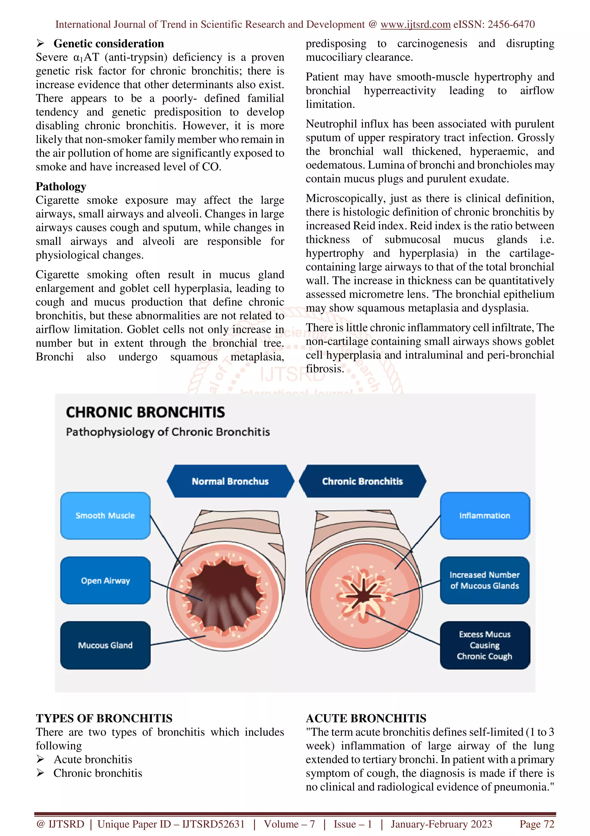 Utility of Homoeopathic Medicines in Bronchitis | PDF