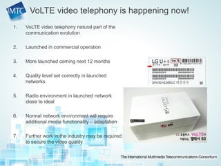 VoLTE video telephony – a communication evolution | PPT