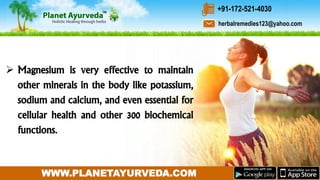 10 Warning Signs of Magnesium Deficiency and how to Cure it Naturally | PPT