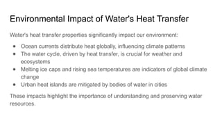 PowerPoint presentation on Water as Heat transfer Agent | PPTX