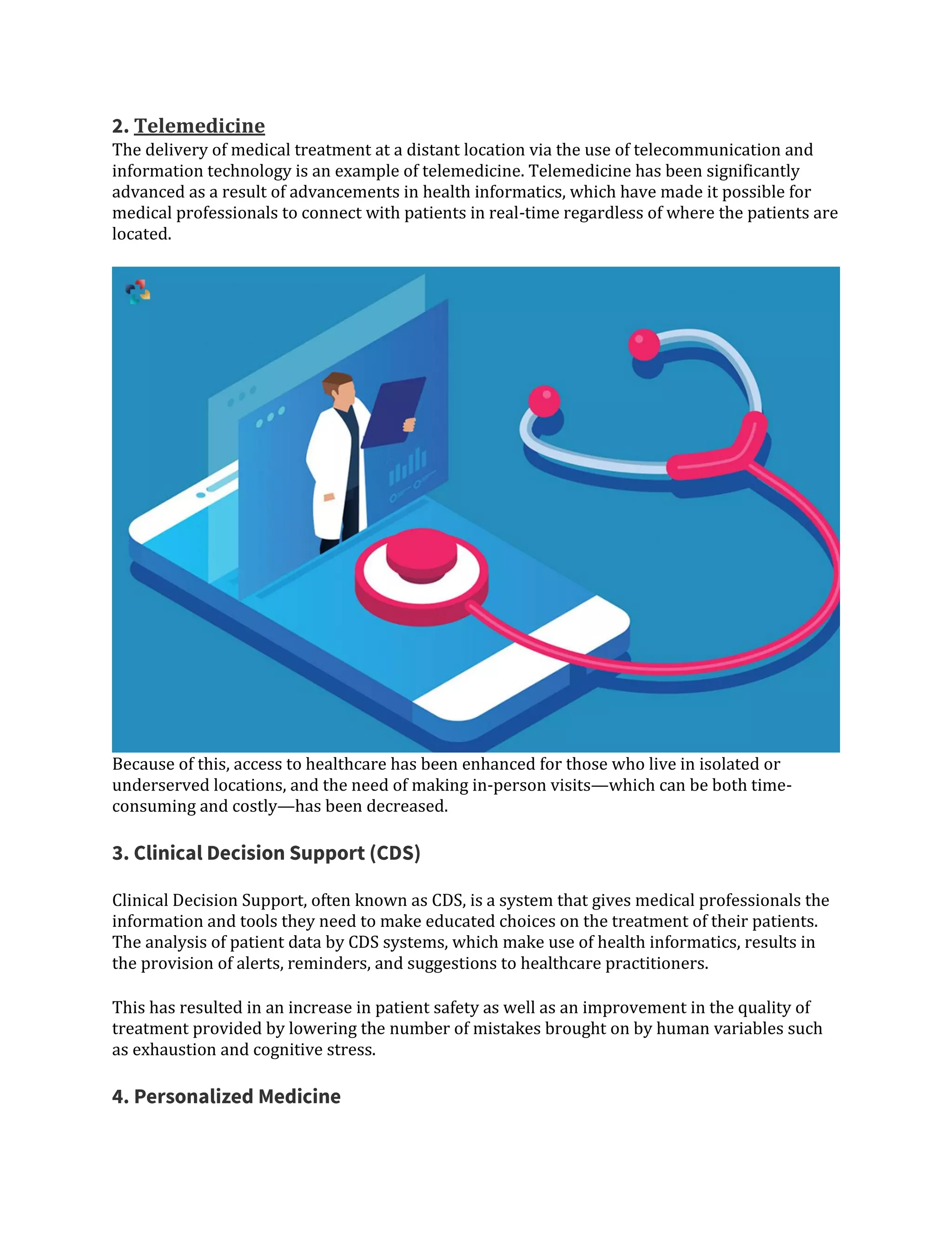 10 Ways Health Informatics is Revolutionizing Healthcare | PDF