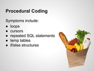 10 Ways To Abuse T-SQL | PPTX