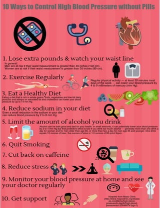 10 ways to control bp | PDF