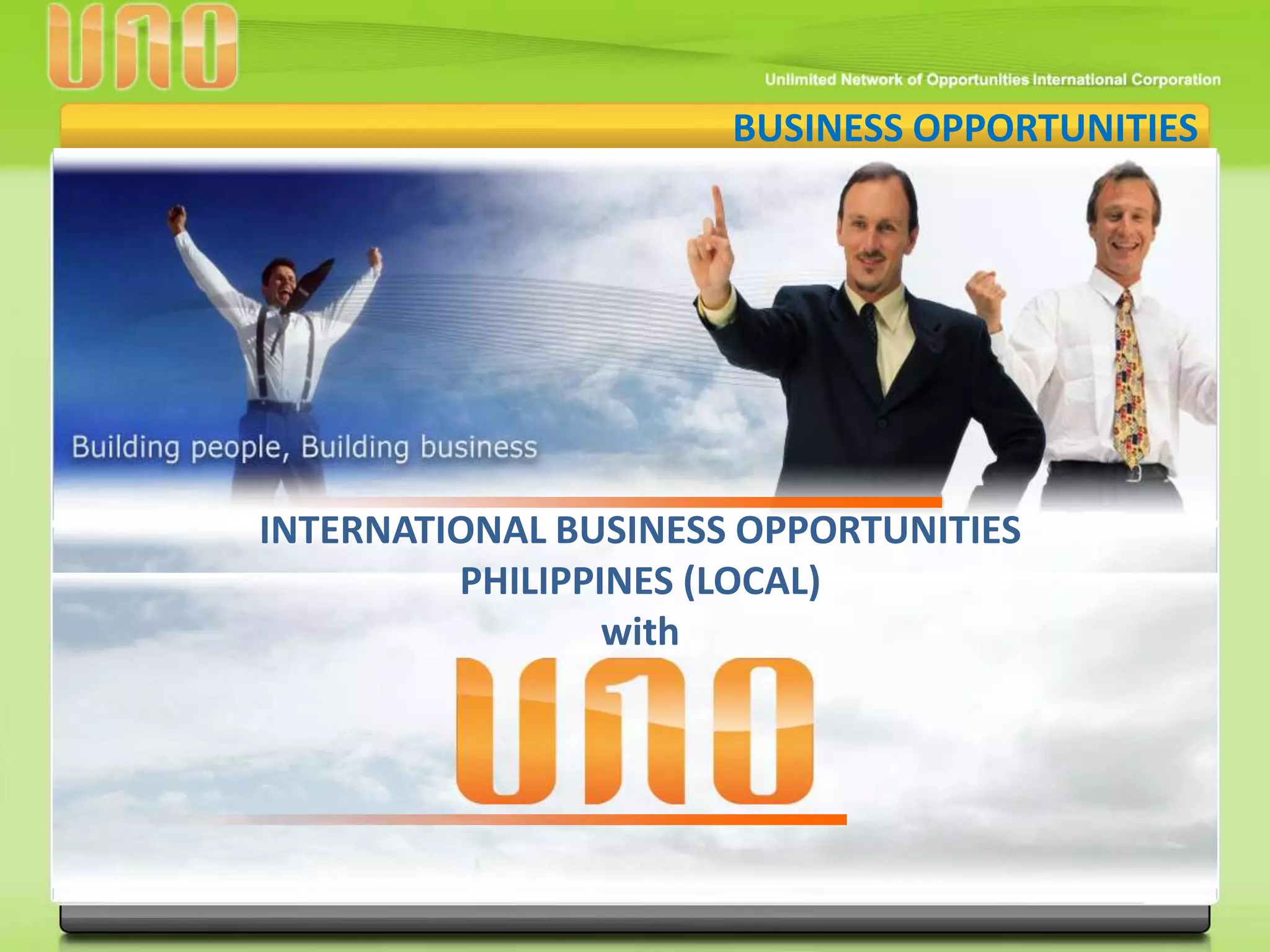 UNO 10 WAYS TO EARN Philippines Plan (Unlimited Network of ...