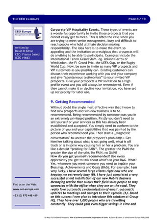 10 Ways to Find More Prospects | PDF