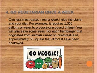 10 ways to help the planet | PPTX