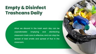 10 ways to keep your classroom clean.pptx