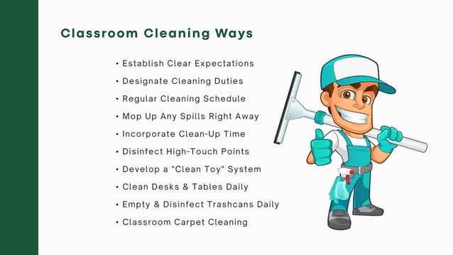 10 ways to keep your classroom clean.pptx