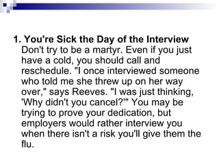 10 ways to make a bad first impression | PPT