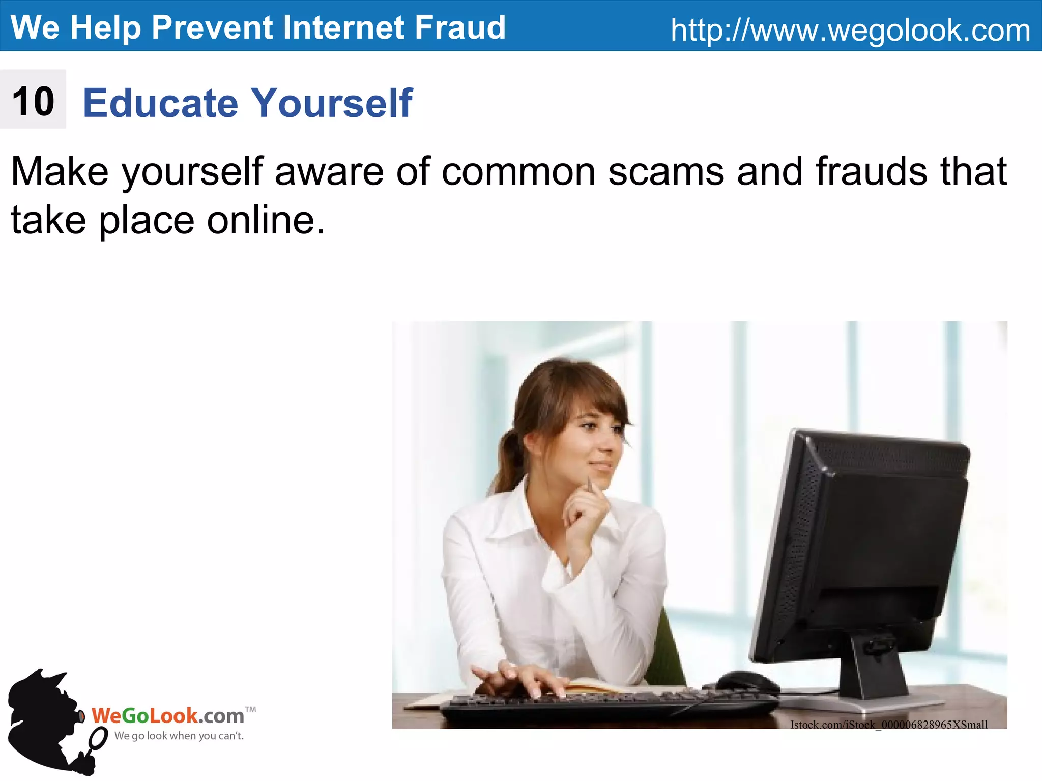10 Ways To Prevent Internet Fraud | PPT