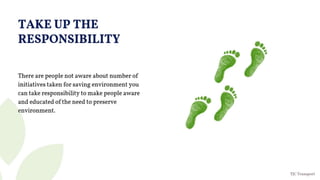 10 ways to save the environment | PPTX