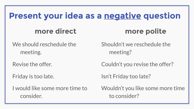 10 ways to sound more polite when speaking english | PPT