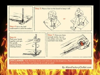 10 Ways to Start a Fire | PPT