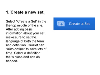 10 ways to use quizlet | PDF