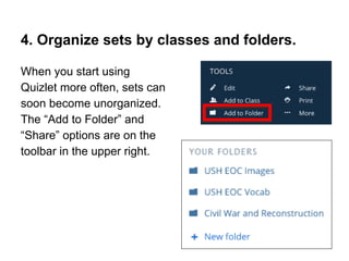 10 ways to use quizlet | PDF