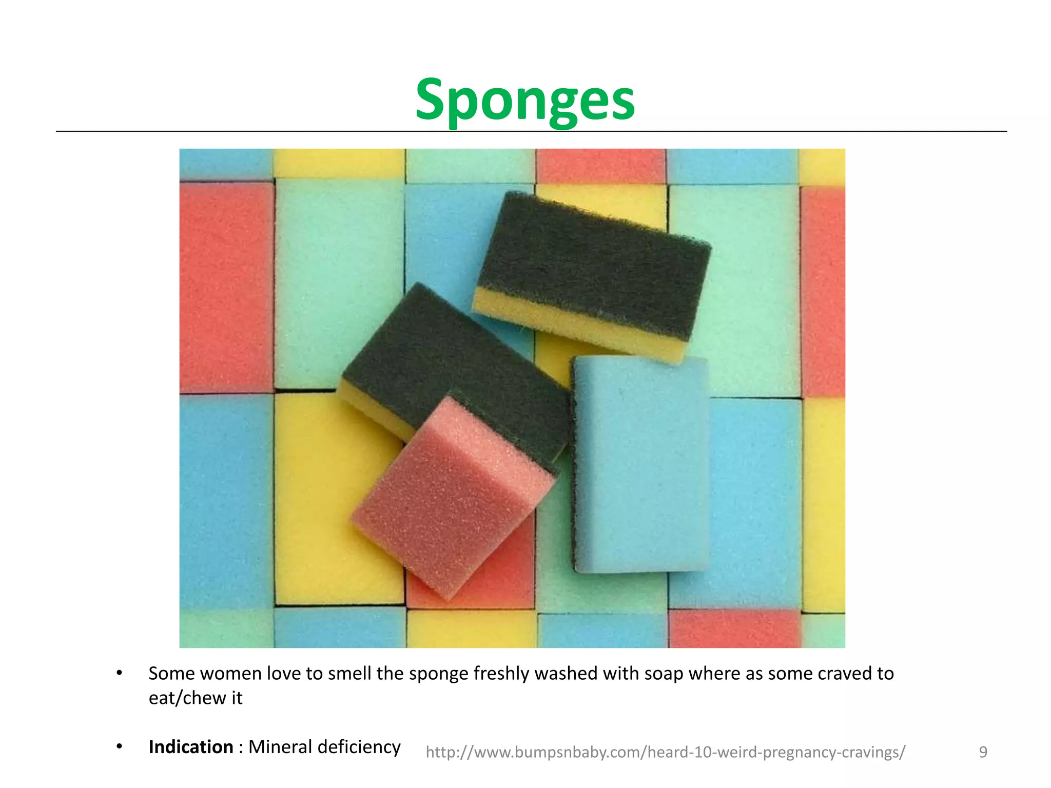 10 Weird Pregnancy Cravings | PPTX