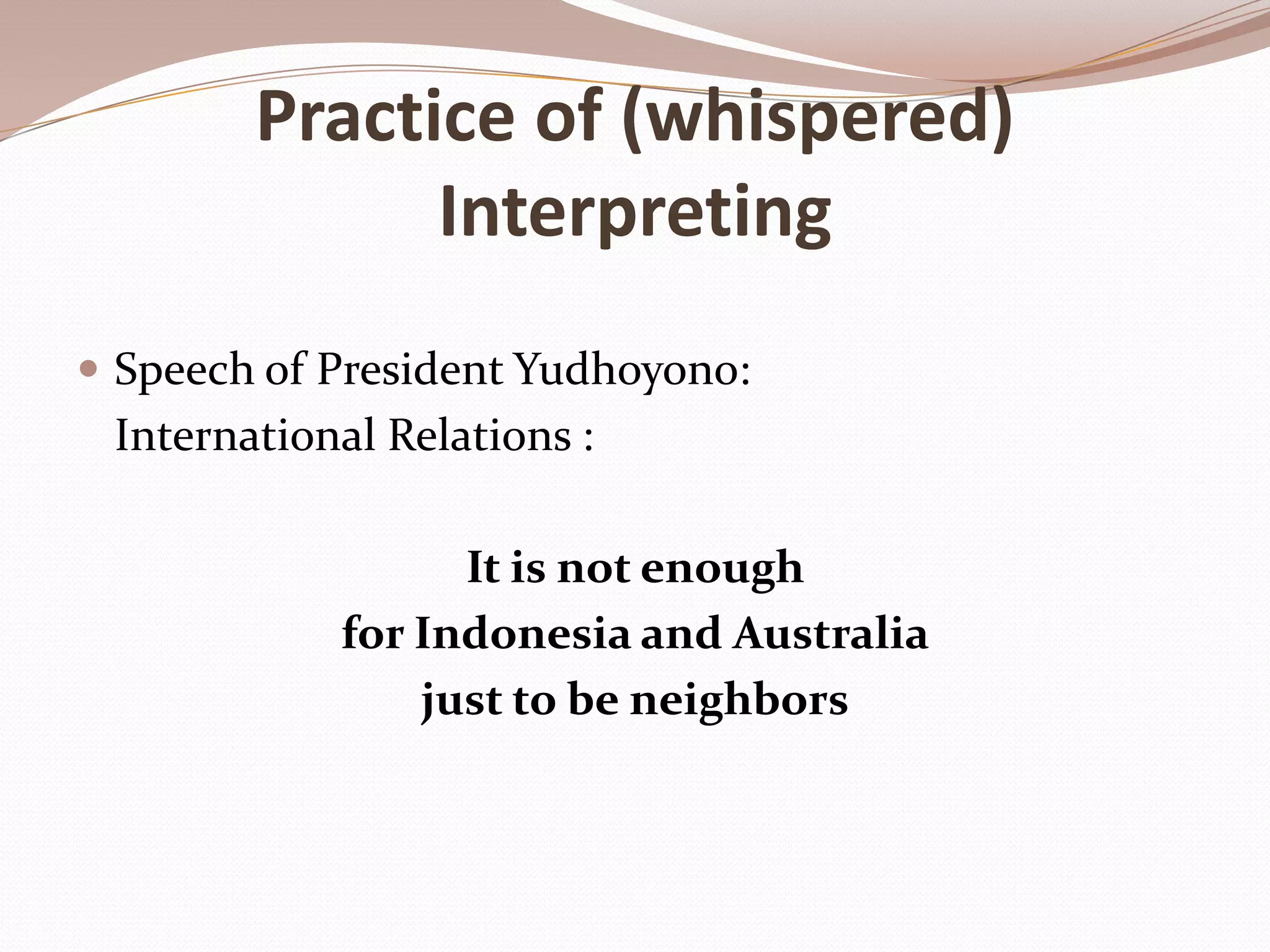 (10) whispered interpreting | PPT