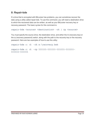 10 windows 7 commands every administrator should know | PDF