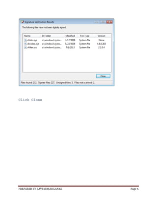 10 windows 7 commands every administrator should know | PDF