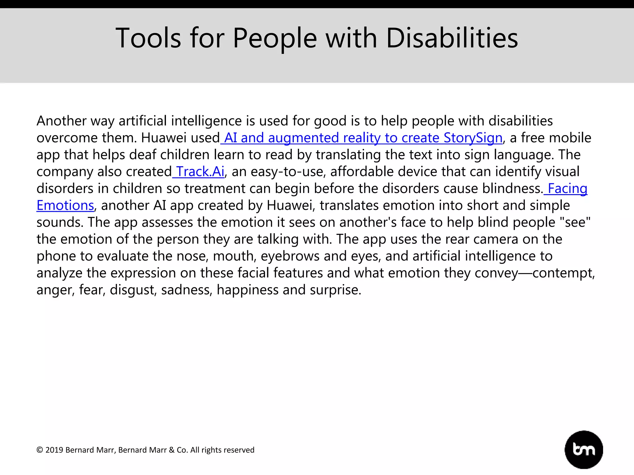 10 Wonderful Examples Of Using Artificial Intelligence (AI) For Good | PPTX