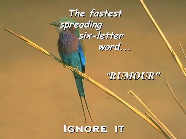 10 Precious Words. | PPS