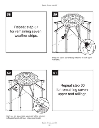10 x 10 ft. gazebo assembly instruction | PDF