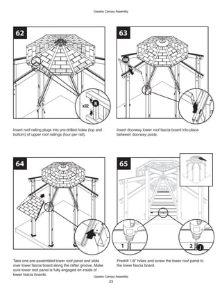 10x10 Gazebo Assembly Instructions
