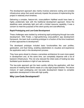 10x Faster App Development - Rapid Prototyping with Low-Code | PDF