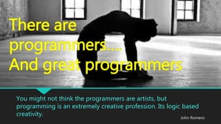 10x programmers - What lies beneath | PPT
