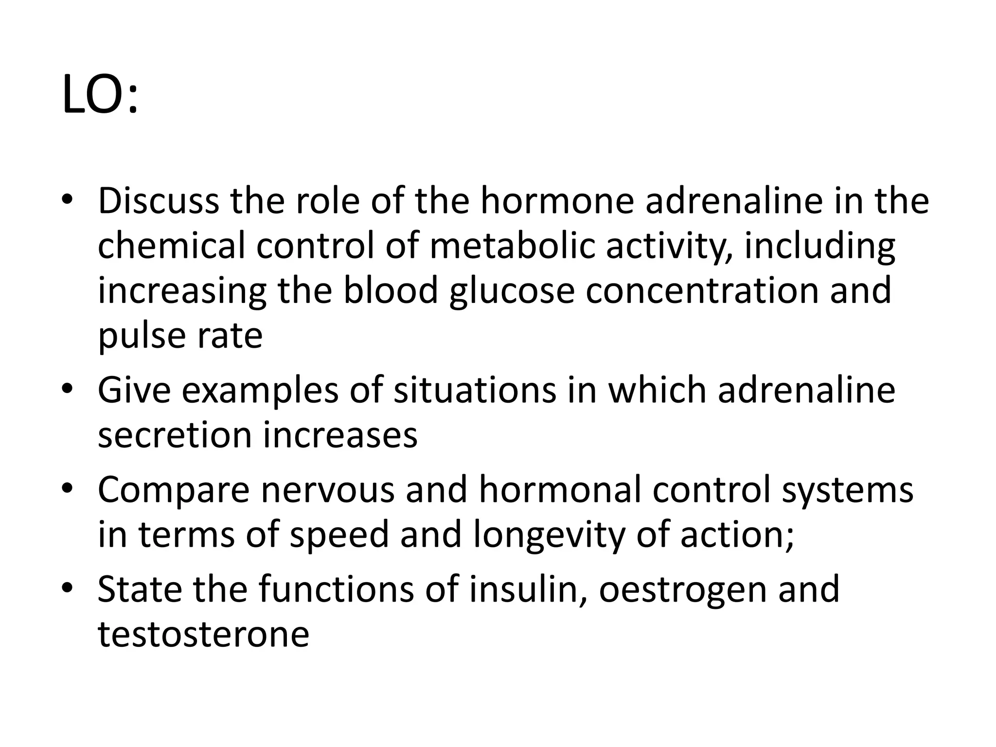 The endocrine system and hormones | PPTX